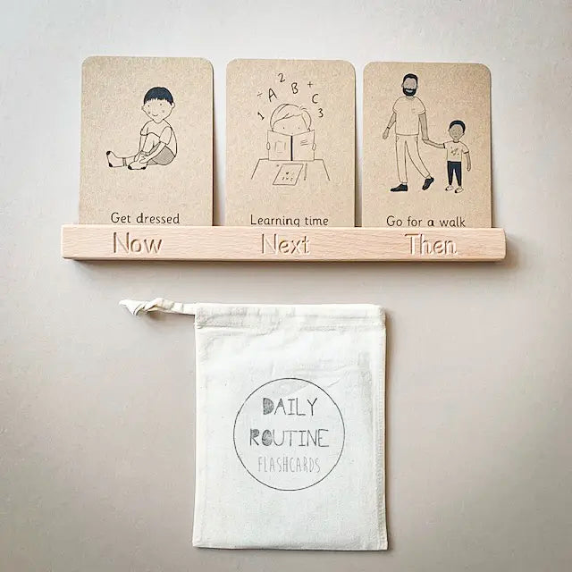 Daily routine flashcards (Montessori learning resources) – Plastic Free ...